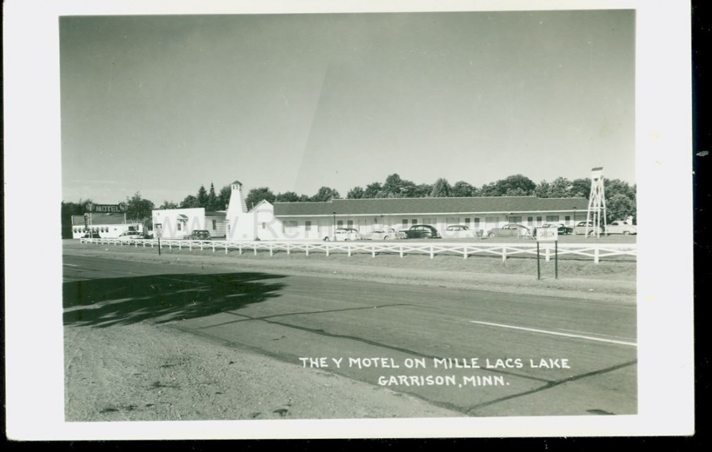 Garrison, MN, They Motel, ca 1950 | Ren Holland's Website