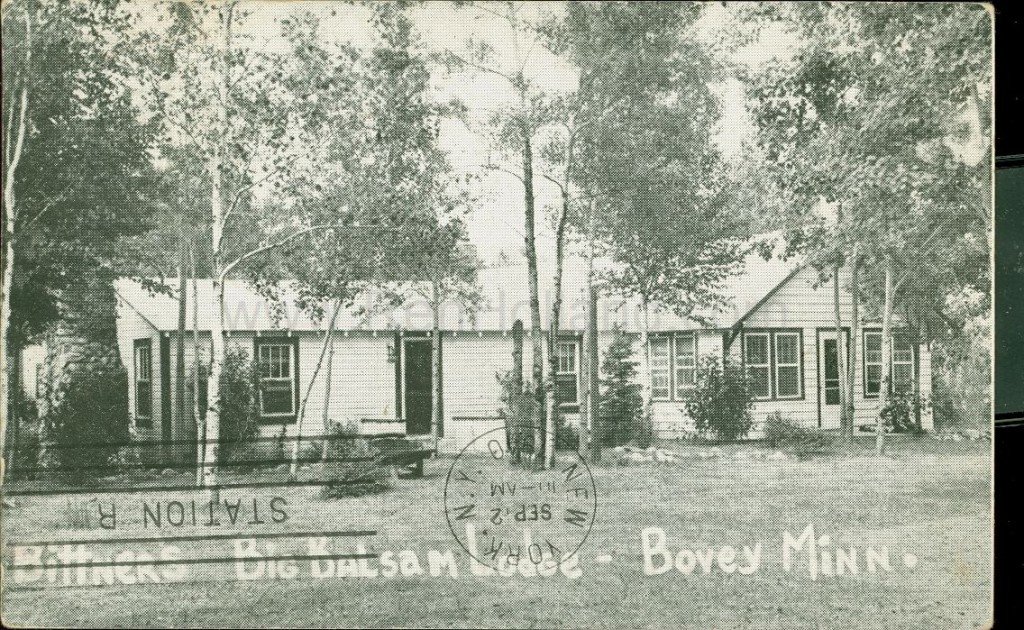 Bovey, MN, Big Balsam Lake, Bittner’s #2, ca 1950s | Ren Holland's Website