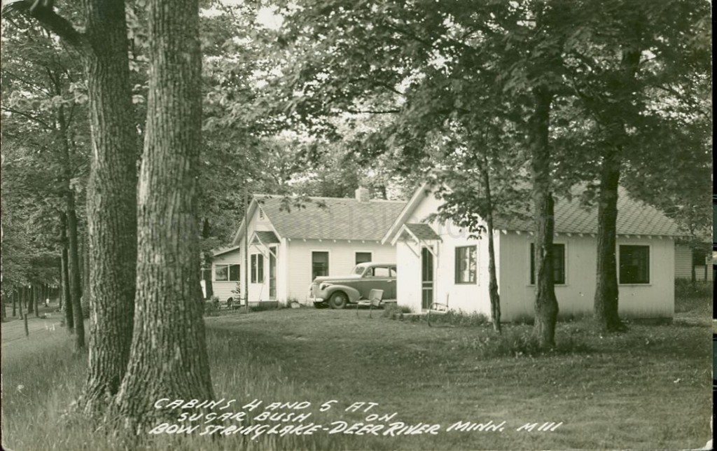 Deer River, MN, Bow String Lake, Sugar Bush, ca 1940s | Ren Holland's ...