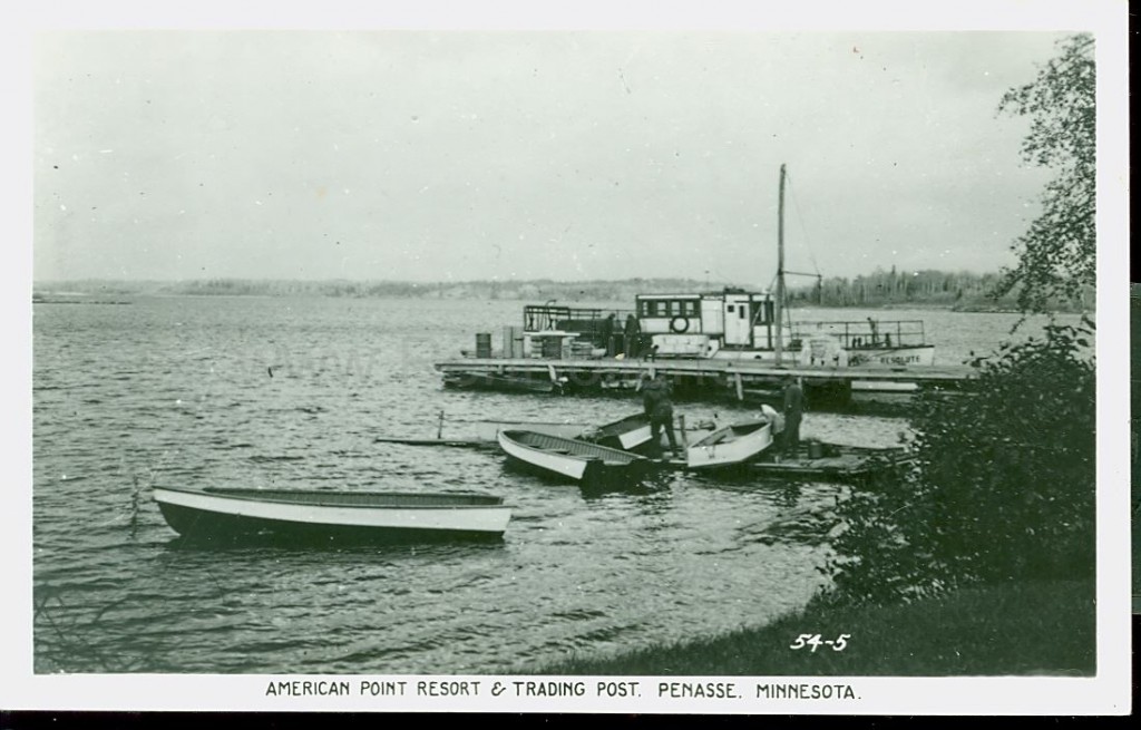 Penasse, MN, Lake of the Woods, American Point Resort #2, ca 1950s ...