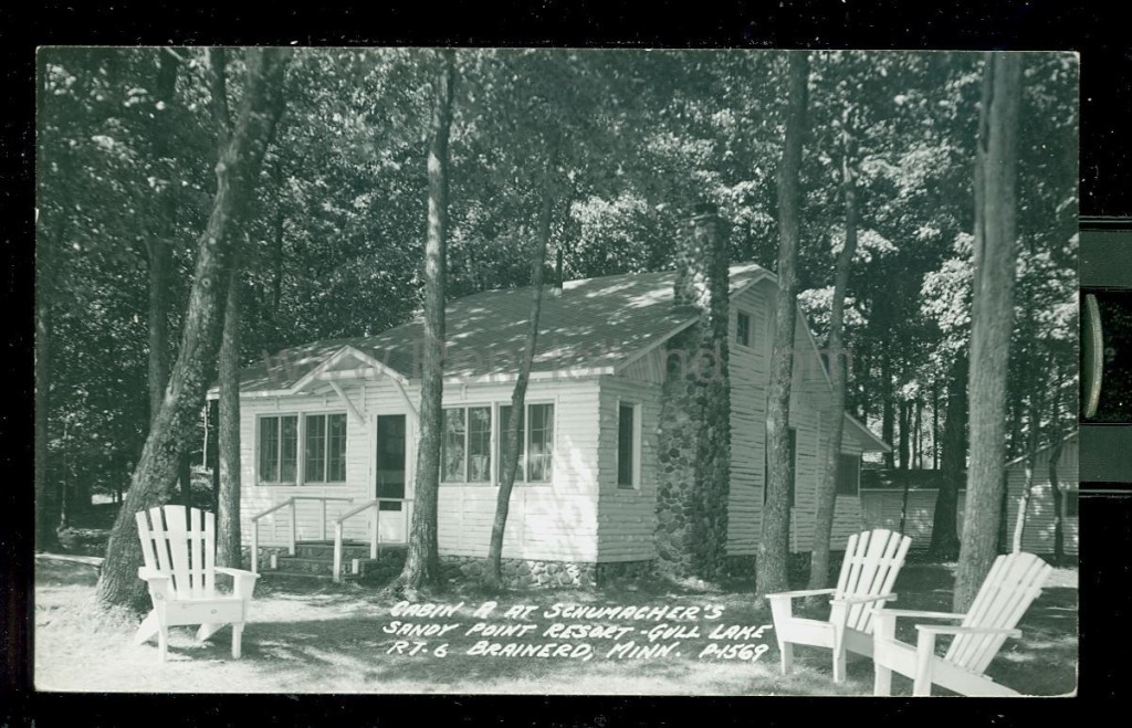 Brainerd, MN, Gull Lake, Sandy Point Resort (later became Sand Beach ...