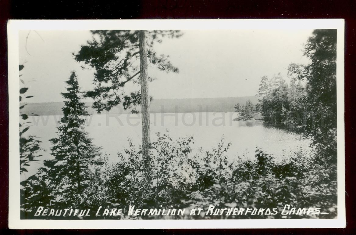 Tower, MN, Lake Vermilion, Rutherford’s Camps #2, ca 1930 | Ren Holland ...