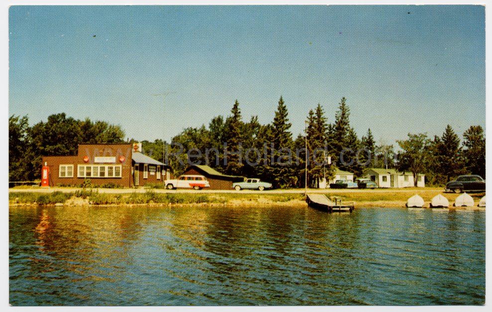 Snellman, MN, Big Toad Lake, Roger’s Resort, ca 1950s | Ren Holland's ...