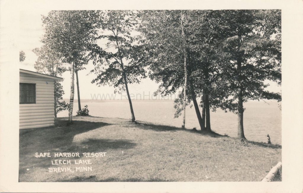 Brevik MN Leech Lake Safe Harbor Resort 2 Ren Holland s Website