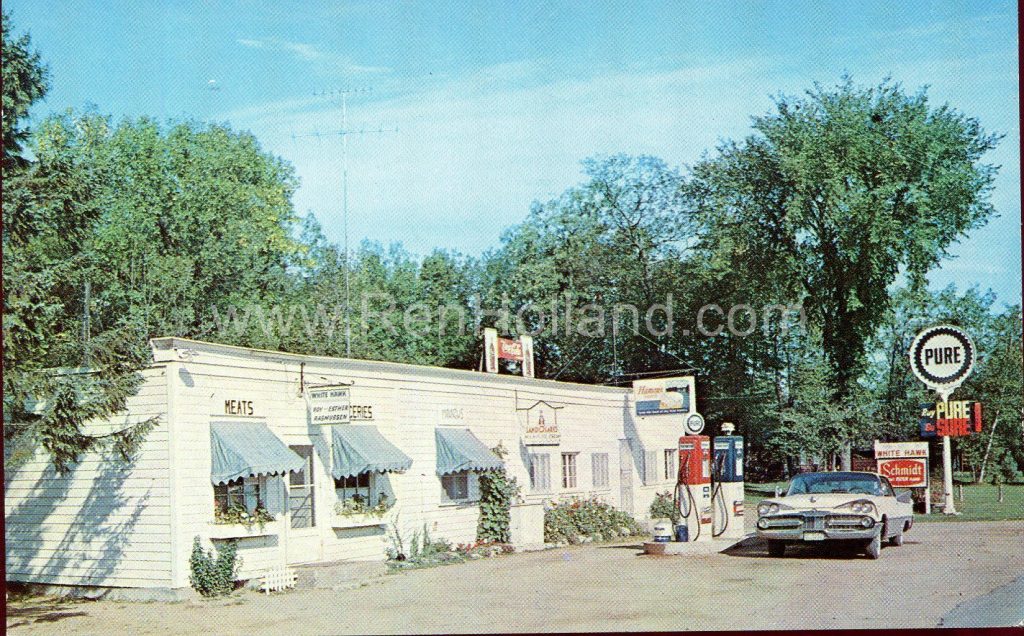 Deerwood, MN, Bay Lake, Whitehawk Resort, ca 1950 | Ren Holland's Website