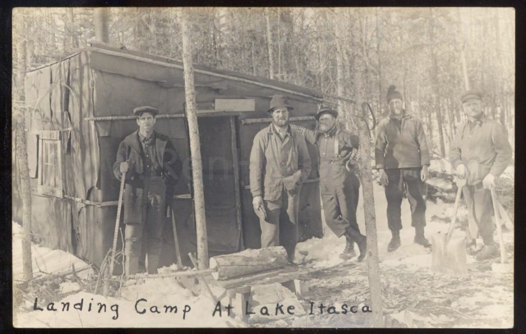 Early Logging around Lake Itasca | Ren Holland's Website